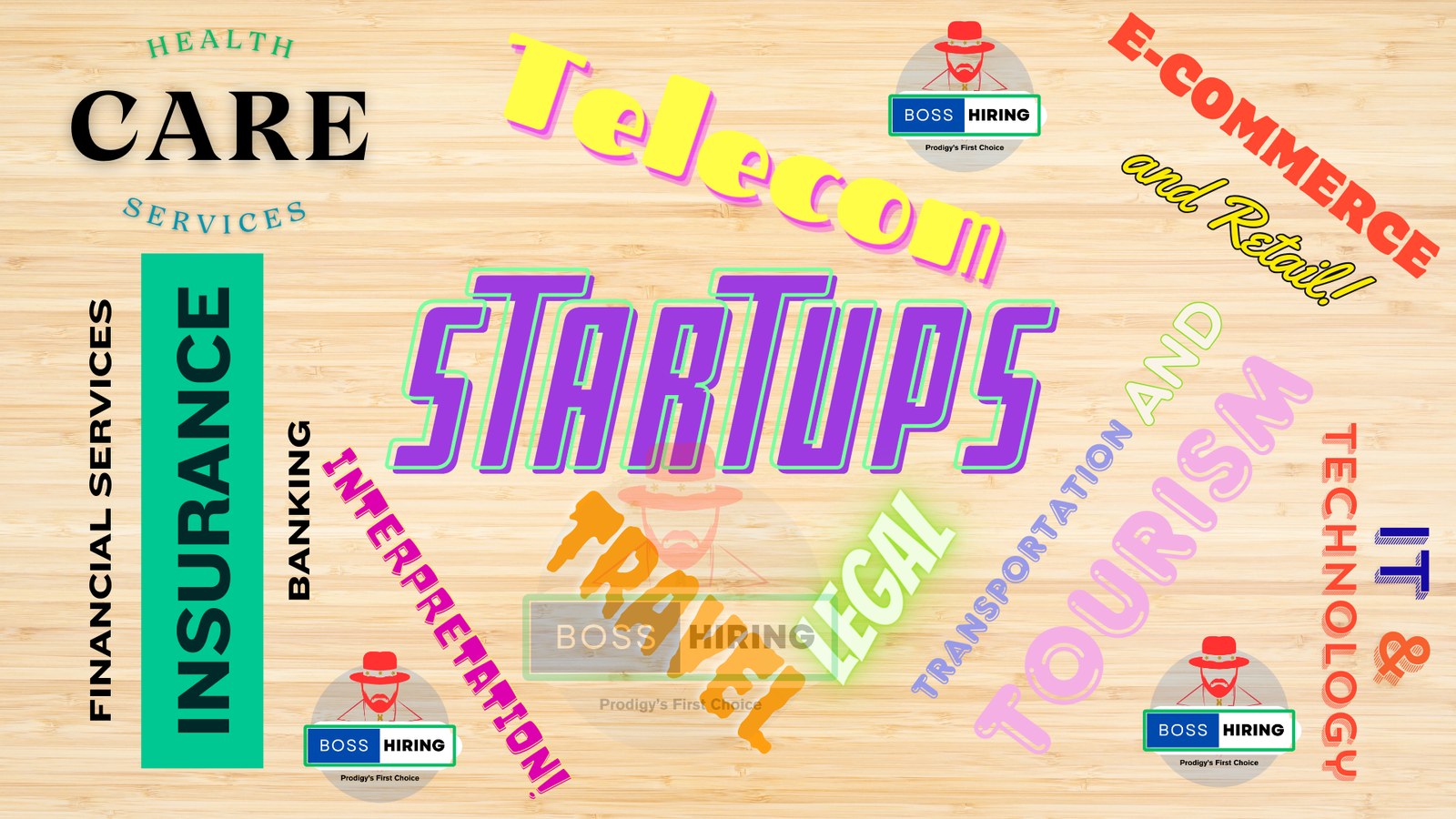 Versatile Assistance for Multiple Sectors - Industries - BOSS-HIRING